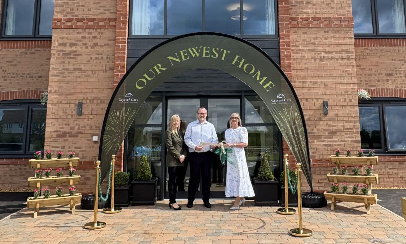 Crystal Care Collection Receive Keys to Estuary Gardens Care Home in ...